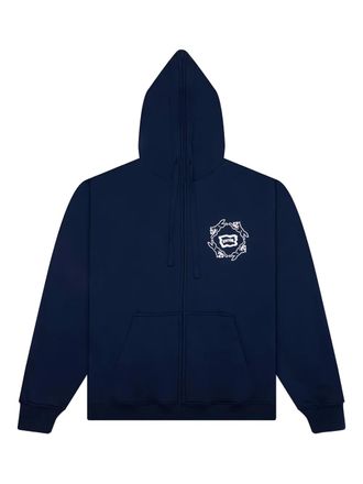 Icecream Hoodie mit grafischem Print - Blau