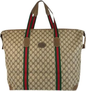 Gucci unisex, Pre-owned, Multicolore, Taille: ONE Size Sac Boston Pre-owned GG Supreme en toile