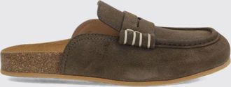 J.W.Anderson Wildleder-Mules mit Kettendetail und niedrigem Absatz