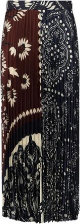 Max Mara Femme, Jupes, Multicolore, Taille: 36 FR Milord Midi Skirt