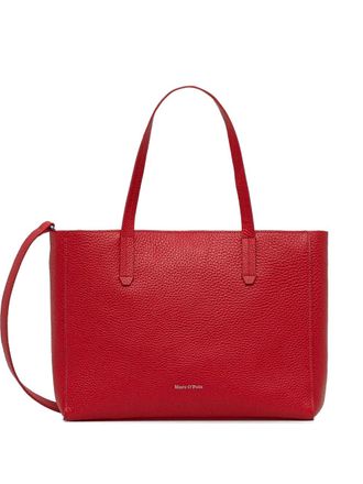 Marc O'Polo sac cabas &agrave; design structur&eacute; - Rouge