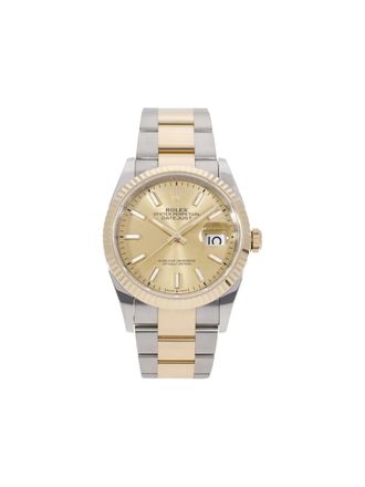 Rolex montre Datejust 36 mm - Or