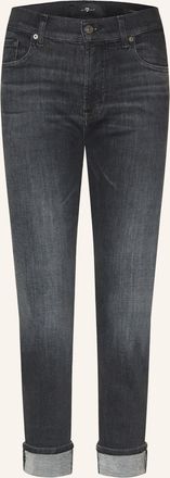 7 For All Mankind Skinny Jeans Relaxed Skinny schwarz