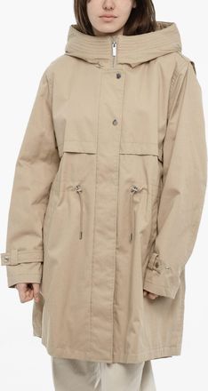 Woolrich Parka aus leichter Baumwolle mit Kapuze Woolrich