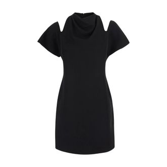Federica Tosi Kurzes Cut-Off-Kleid - - Dresses - Damen - Schwarzk - M