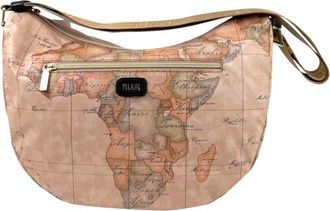 Alviero Martini 1A Classe Femme, Sacs, Beige, Taille: ONE Size Soft Petals Tracolla Grande