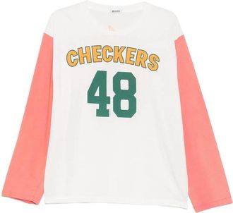 Bode Checkers Baseball T-shirt