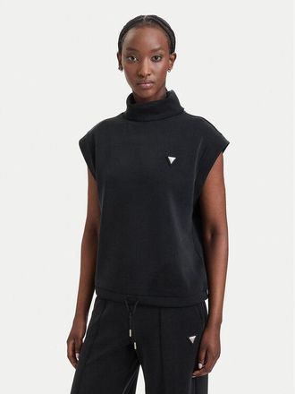 Guess Sweatshirt V6YQ18 K4318 Schwarz Regular Fit