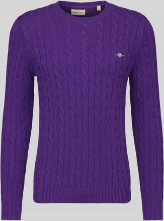 GANT Pullover mit Logo-Stickerei