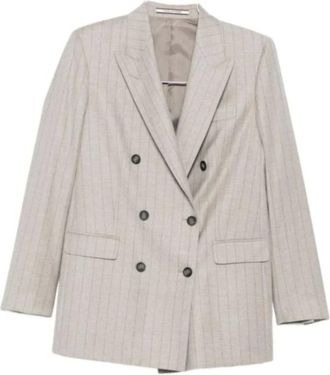 Tagliatore Femme, Vestes, Gris, Taille: 38 FR Blazer Crois&eacute;