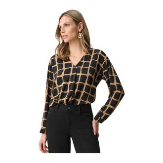 Joseph Ribkoff Femme, Blouses et Chemises, Multicolore, Taille: 44 FR Top imprim&eacute;