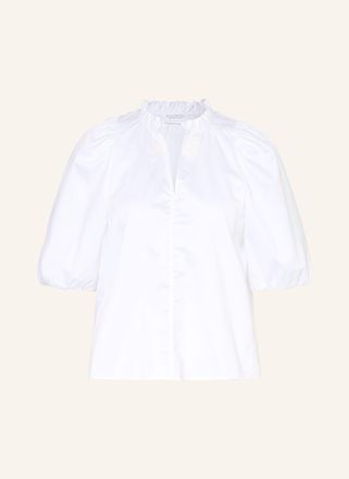 Rich & Royal Blusenshirt Mit R&uuml;schen weiss