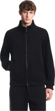 Emporio Armani Wendbare Rei&szlig;verschlussjacke - - Sweatshirts & Hoodies - Herren - Schwarzk - L