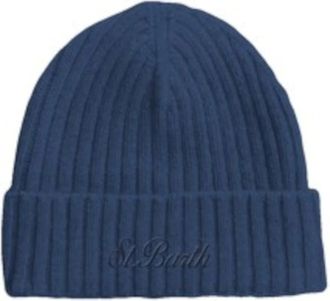 MC2 Saint Barth Homme, Accessoires, Bleu, Taille: ONE Size Wengen Beanie