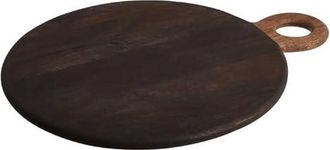 Premier Housewares Large Round Mango Wood Board