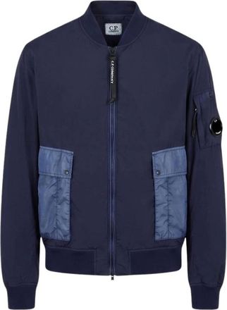 C.P. Company C.p. Company, Homme, Vestes, Bleu, Taille: L Veste Medium In Bi-TM