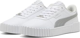 Puma Baskets Carina 3.0 Dayinight pour Femme, Puma White Puma Silver, 42 EU