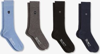 Eden Park Coffret De Quatre Paires De Chaussettes Unies