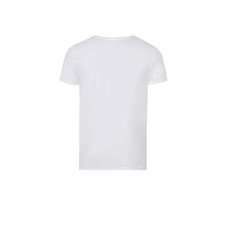 Hanro Baumwoll-T-Shirt in Weiß