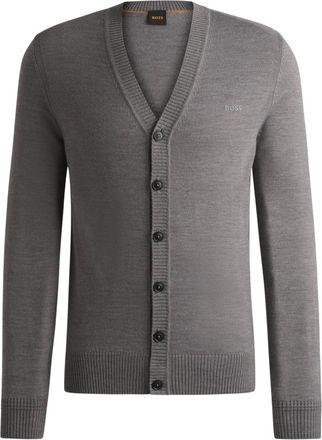 HUGO BOSS Homme, Pulls, Gris, Taille: L Avac_CD - 50523574 Cardigan