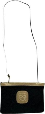 Loewe Sac bandouli&egrave;re Flamenco Pre-owned - Femme - Pre-owned - Noir - Taille: ONE Size