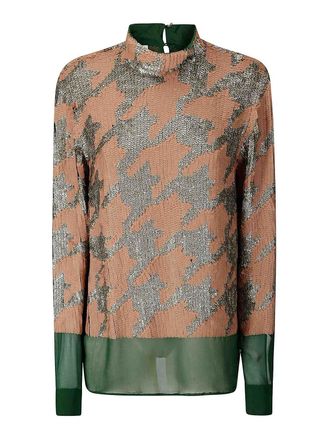 Dries Van Noten Top - Vert