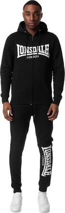 Lonsdale Herren Trainingsanzug mit Kapuze schmale Passform Feeny XXL