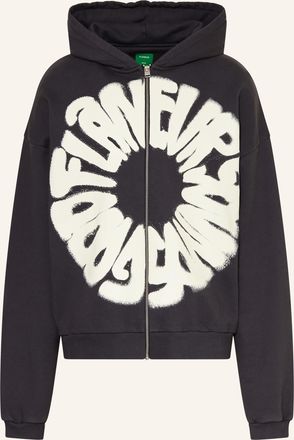 Flaneur Fl&acirc;neur Oversized-Sweatjacke Sounds Good schwarz