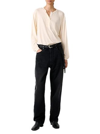 STUDIO NICHOLSON Rutas Shirt - Beige