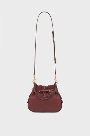 Gerard Darel Sac seau en cuir grain&eacute; - LE MINI ROMY - Cherry