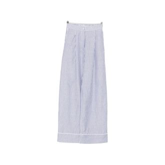 Riviera & Bar Striped-pattern Pants