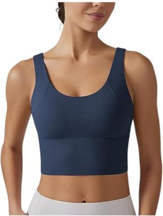 Generic Brassiere Femme Sport sans Armature Grande Taille Soutien Gorge Push Up Sexy Confortable Extensible sous-V&ecirc;tements Jogging Running Yoga Fitness a la M