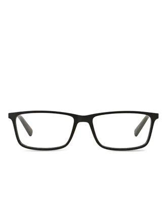 A|X Armani Exchange lunettes de vue &agrave; monture rectangulaire - Noir