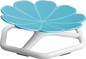 Generico Drehstuhl f&uuml;r Kinder, rutschfester Sitz in Bl&uuml;tenblattform - Drehstuhl f&uuml;r Kinder - f&uuml;r Jungen M&auml;dchen Babys Gleichgewichtsspiel Training Zuhause Inne