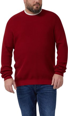 s.Oliver Strukturmix-Pullover aus Reiner Baumwolle