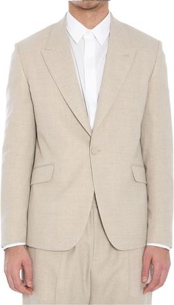 Dior Blazer droit - Homme - Vestes - Beige - Taille: L
