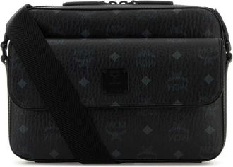 MCM Mcm, Femme, Sacs, Noir, Taille: ONE Size Sac bandouli&egrave;re Stark Visetos