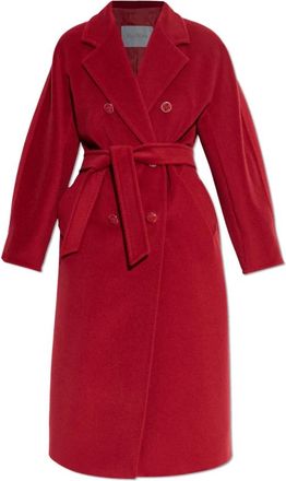 Max Mara Femme, Manteaux, Rouge, Taille: 36 FR Manna Coat