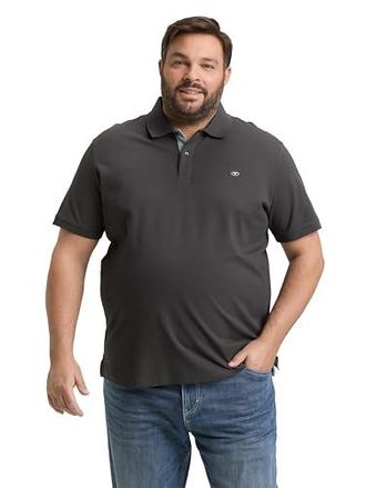 Tom Tailor 1044827 Polo, 10307-Dark Shadow, 4XL Hommes