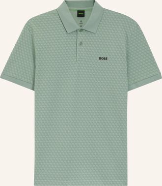 HUGO BOSS Poloshirt Pl_Goc Chip Pattern Regular Fit gruen