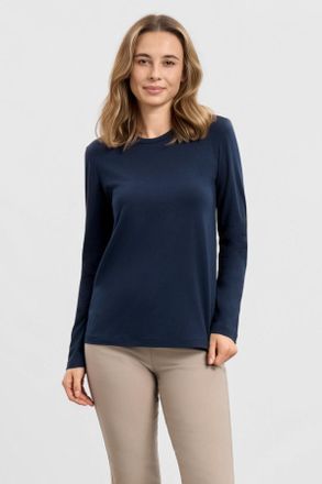 Laurie Damen vegan Langarmshirt Amanda Navy