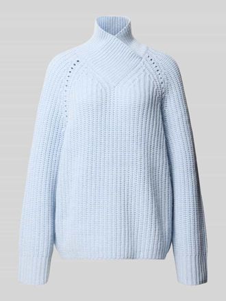 HUGO BOSS Pullover aus Wolle Kaschmir mit Mock Neck