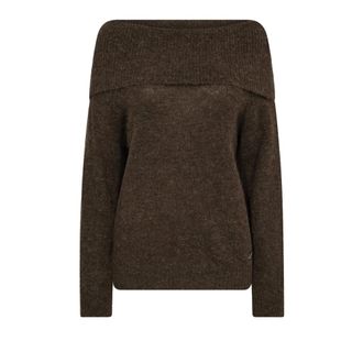 Mos Mosh MOS Mosh, Damen, Strickwaren, Braun, SGr&ouml;&szlig;e
