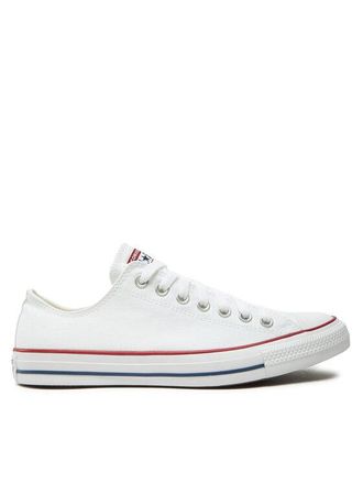 Converse Sneakers aus Stoff Chuck Taylor All Star Ox M7652C Wei&szlig;