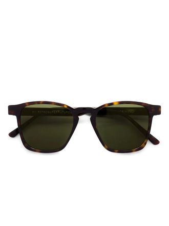 Retro Superfuture lunettes de soleil à monture carrée - Marron