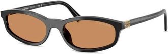 Miu Miu MU A06S Sonnenbrille - - Accessories - Damen - Schwarzk - 54 MM
