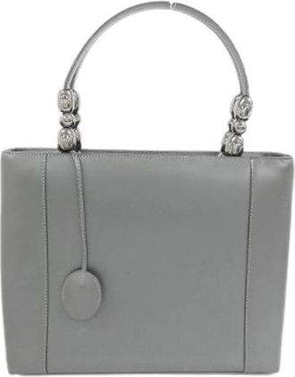 Dior Sac bandouli&egrave;re en cuir doccasion - Femme - Pre-owned - Gris - Taille: ONE Size
