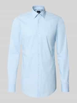 HUGO BOSS Slim Fit Businesshemd mit extra langem Arm Modell H-HANK-KENT-C1-214