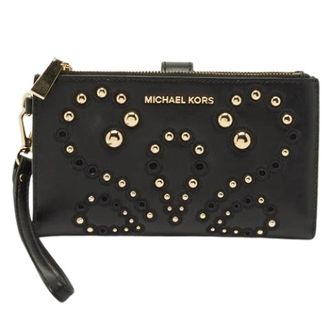 Michael Kors Pre-owned Leder Portemonnaie - - Pre-owned - Damen - Schwarzk - ONE SIZE