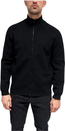 C.P. Company C.p. Company, Homme, Pulls, Noir, Taille: M Cardigan en laine dagneau